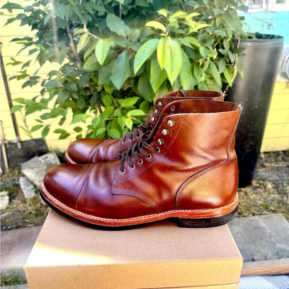 oak st bootmakers | Shoes | Oak St Bootmakers Calfskin Saddle Tan Field ...